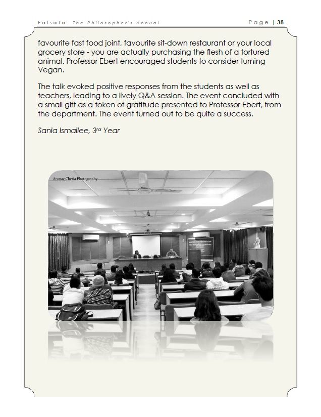 First issue of Falsafa published – Rainer Ebert