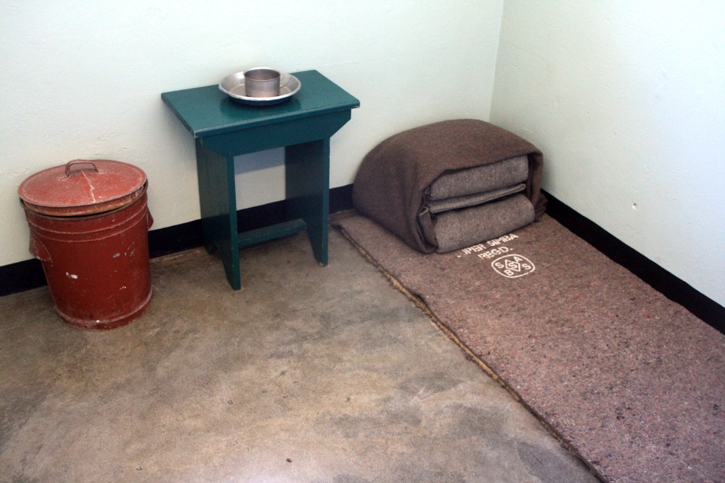 Nelson Mandela’s prison cell on Robben Island – Rainer Ebert